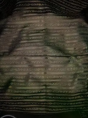 Prada Metallic Nappa Mordore Ruffle Tote Bag