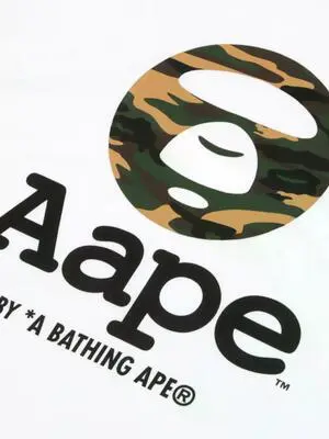 AAPE BY *A BATHING APE Camouflage-print T-shirt