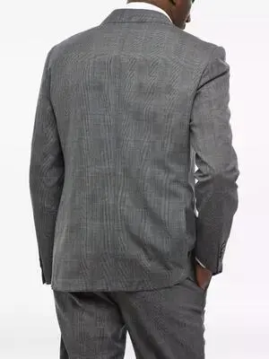 Corneliani District Check Virgin Wool Suit