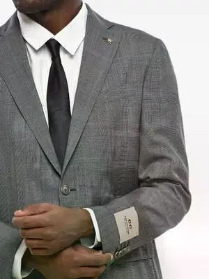 Corneliani District Check Virgin Wool Suit