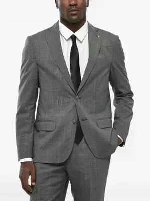 Corneliani District Check Virgin Wool Suit