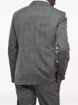 Corneliani District Check Virgin Wool Suit