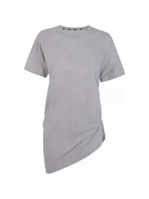 ZIGGY CHEN Asymmetric Gathered T-shirt