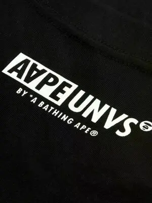 AAPE BY *A BATHING APE Aapeunvs Camouflage-print T-shirt - Black