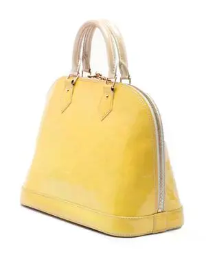 LOUIS VUITTON 2012 Monogram Vernis Alma Pm Handbag