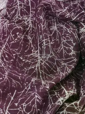 Corneliani Logo-print Tree-pattern Scarf