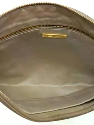 Miu Miu 2010-2026 Studded Leather Zip Clutch Bag