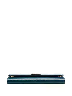 Prada 2000-2013 Saffiano Lux Wallet On Chain Crossbody Bag