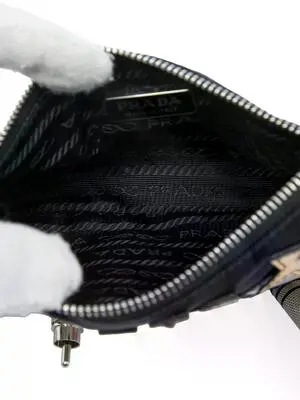 Prada 2013-2026 Tessuto Saffiano Robot Chain Shoulder Bag