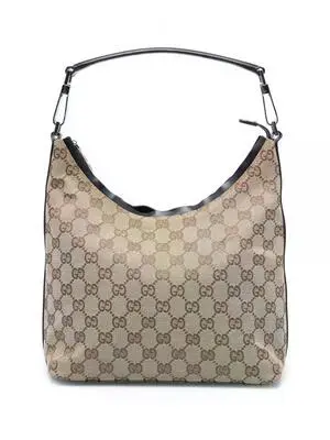 Gucci 2000-2015 Gg Canvas Shoulder Bag - Neutrals