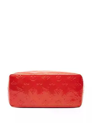 LOUIS VUITTON 2001 Monogram Vernis Reade Pm Handbag