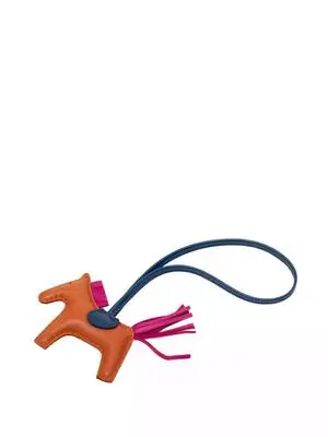 Hermès 2022 Milo Lambskin Grigri Rodeo Bag Charm Pm Key Chain - Brown
