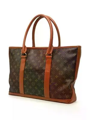 LOUIS VUITTON 20th Century Monogram Sac Weekend Pm Tote Bag - Brown