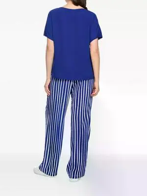 MARCCAIN Pleat-detail Short-sleeve Blouse