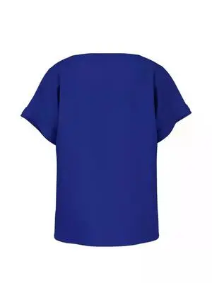 MARCCAIN Pleat-detail Short-sleeve Blouse