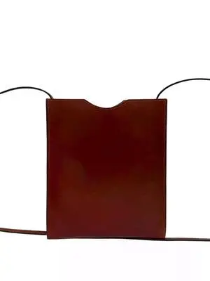 Hermès 1990-2000 Box Calf Onimaitou Crossbody Bag - Red