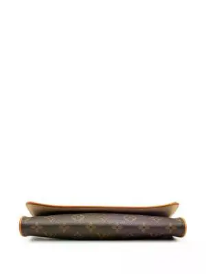 LOUIS VUITTON Monogram Pochette Twin Gm Crossbody Bag