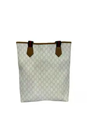 Gucci Gg Supreme Web Tote Bag