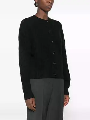 Eric Bompard Cable-knit Cashmere Cardigan