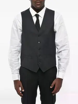 Corneliani Virgin Wool Waistcoat - Grey