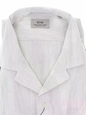 Corneliani Striped Camp-collar Shirt