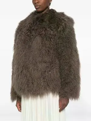 MARTHA LOUIS Shearling-effect Jacket