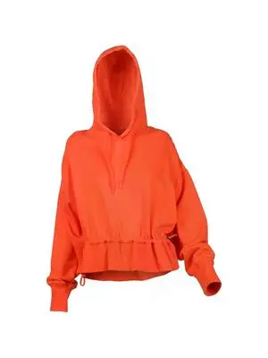 Valentino Garavani Drawstring-waist Hoodie - Orange