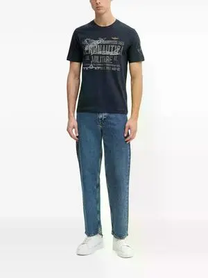 AERONAUTICA MILITARE Graphic-print T-shirt - Blue