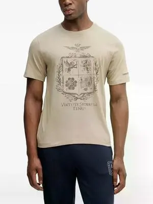 AERONAUTICA MILITARE Graphic-print T-shirt - Neutrals