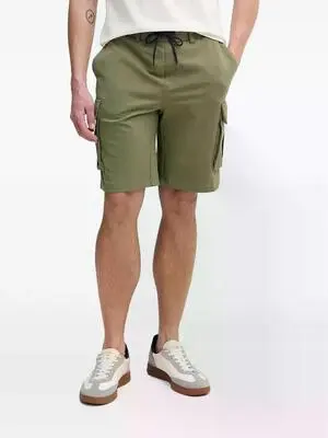 AERONAUTICA MILITARE Drawstring-waist Cargo Shorts - Green
