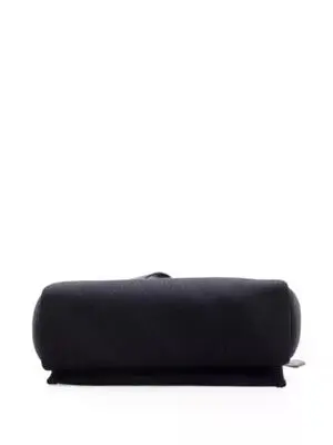 Hermès Herbag Zip Toile And Leather 20 Shoulder Bag - Black
