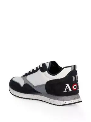 AERONAUTICA MILITARE Logo-embroidered Sneakers