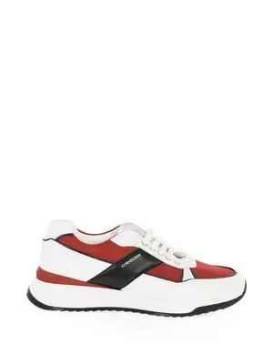 Corneliani Lace-up Leather Sneakers