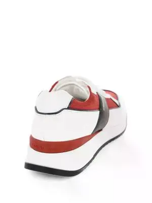 Corneliani Lace-up Leather Sneakers