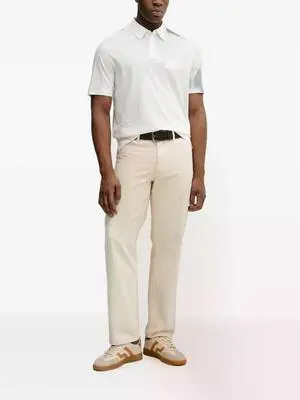 Armani Exchange Logo-patch Polo Shirt