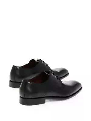 Corneliani Polished Leather Derby Shoes