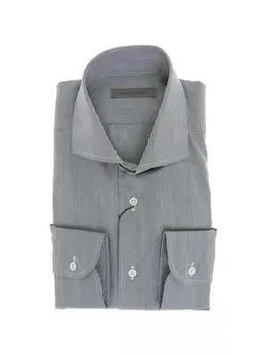 Corneliani Striped Long-sleeve Shirt