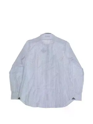 Corneliani Striped Long-sleeve Shirt