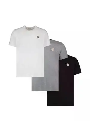 Moncler Logo-patch Cotton T-shirt