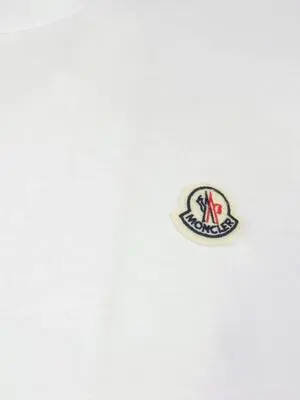 Moncler Logo-patch Cotton T-shirt
