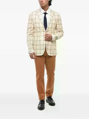 Corneliani Checked Patch-pocket Blazer