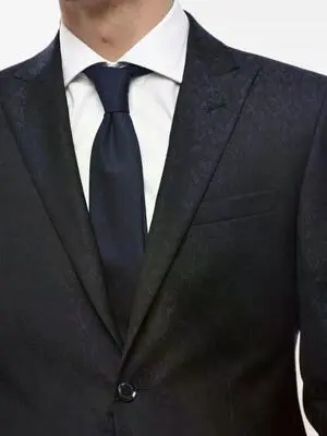Corneliani Damask-pattern Peak-lapel Blazer