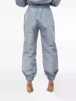 SUPER BLOND Tapered Silk Trousers