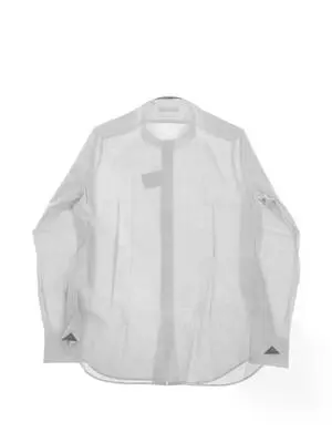 Corneliani French-collar Long-sleeve Shirt - Grey