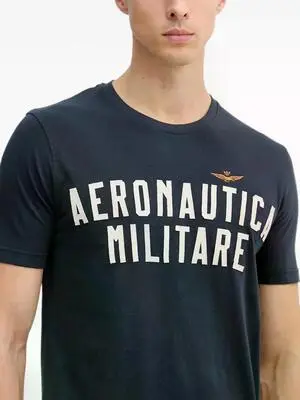 AERONAUTICA MILITARE Logo-print T-shirt