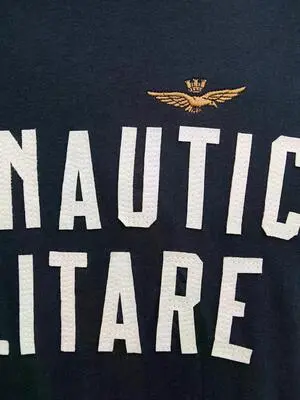 AERONAUTICA MILITARE Logo-print T-shirt