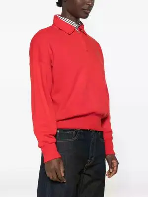 Polo Ralph Lauren Quarter-zip Logo-embroidered Polo Sweater