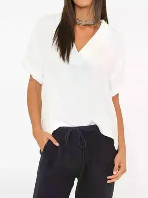Xirena Avery Crinkled Texture Top