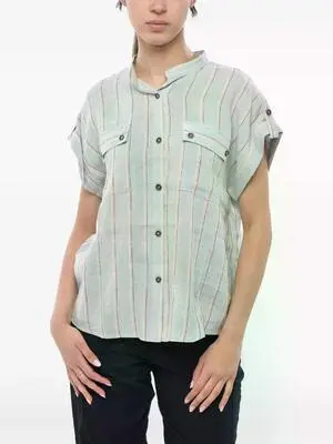 Woolrich Striped Short-sleeve Shirt - Green