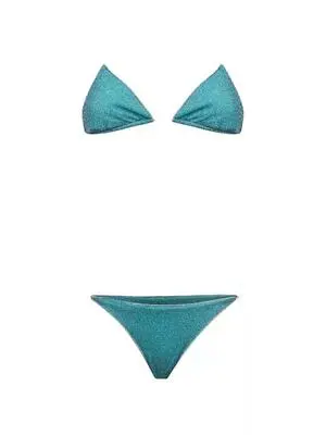 Oseree Lumière Triangle Bikini - Blue